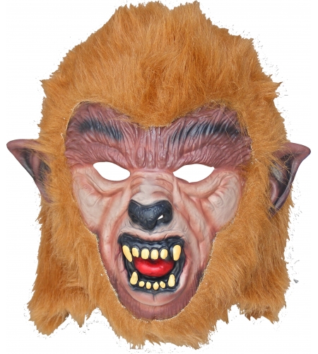 MASCARA LATEX HOMBRE LOBO PELO - Tienda de Disfraces Online
